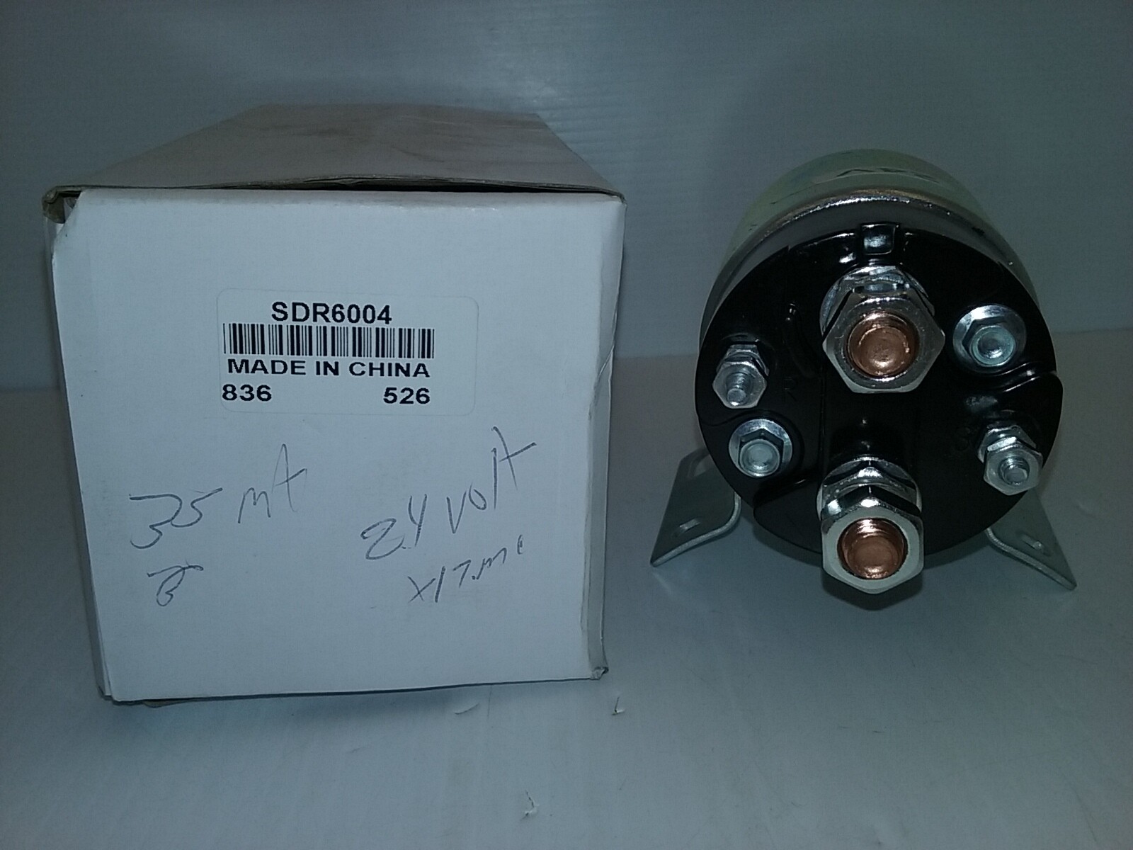 UNBRANDED SDR6004 SOLENOID DELCO TYPE 30, 24V, 35MT, 4 TERMINAL, NIB | eBay