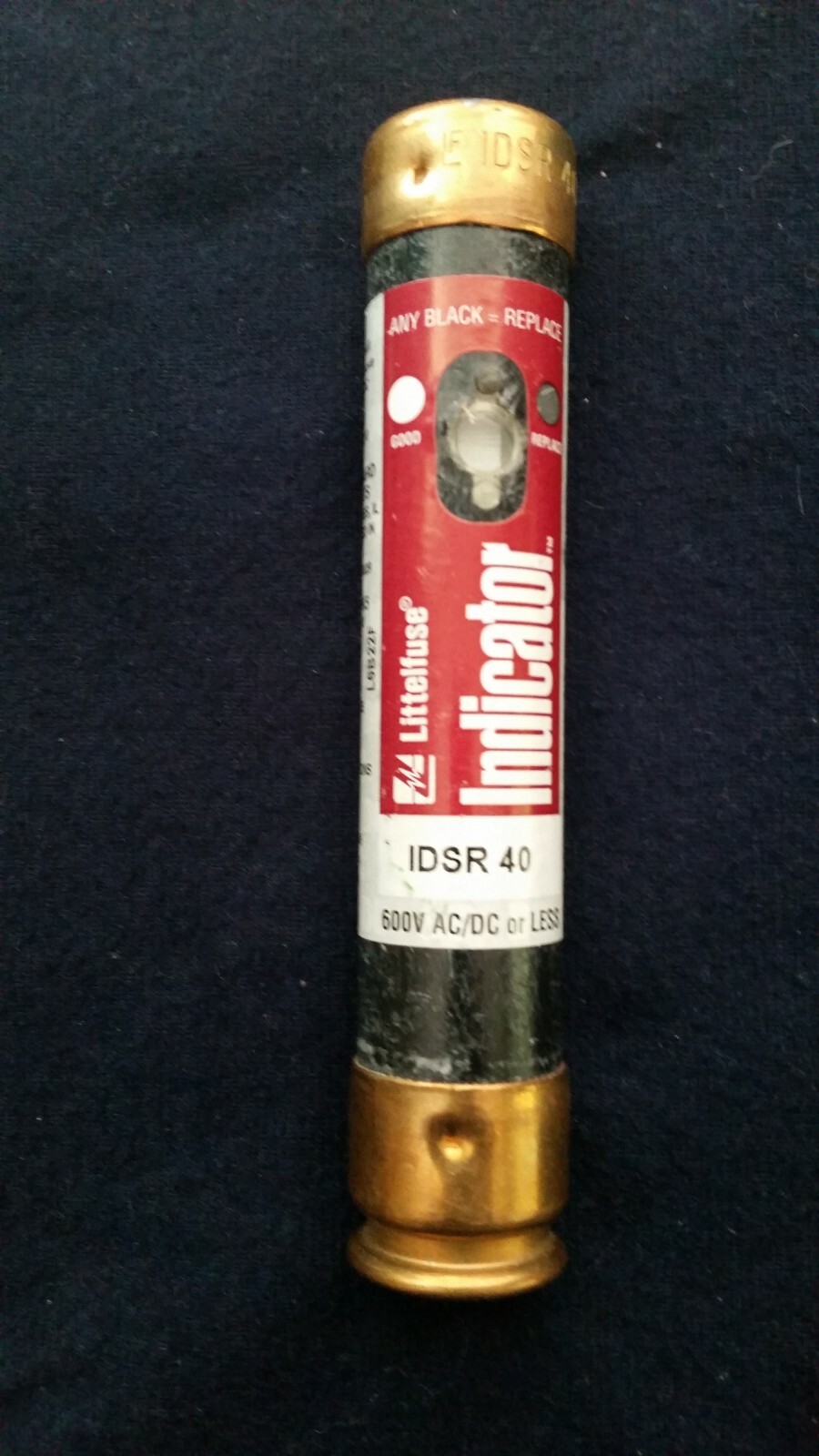 Littelfuse Indicator Fuse IDSR 40 IDSR-40 40A 600V Class RKS | eBay