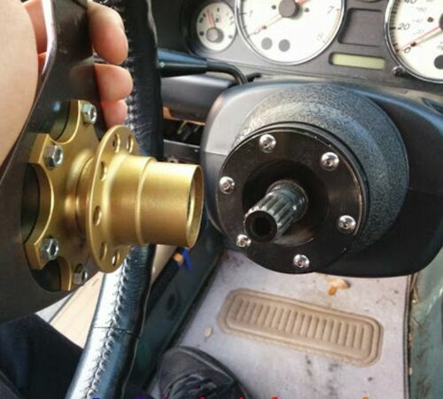 Sports Steering Wheel Quick Release Snap Off Boss Kit Universal Hub ...