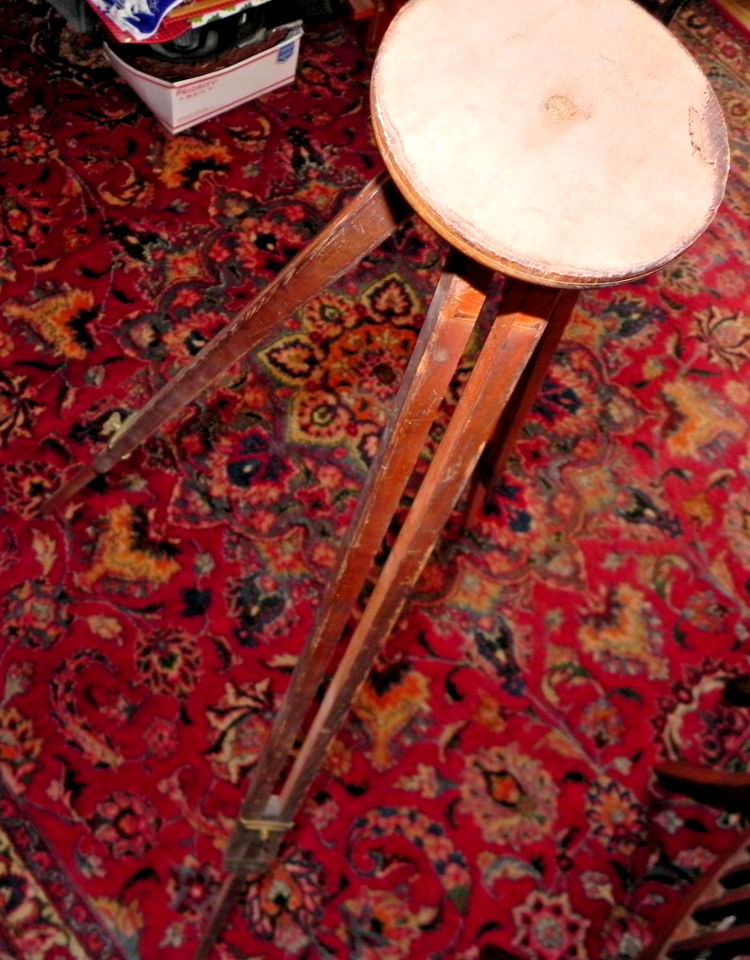 Antique/ Vintage-Survey/Level/Transit/CAMERA PHOTOGRAPHY-WOOD TRIPOD ...