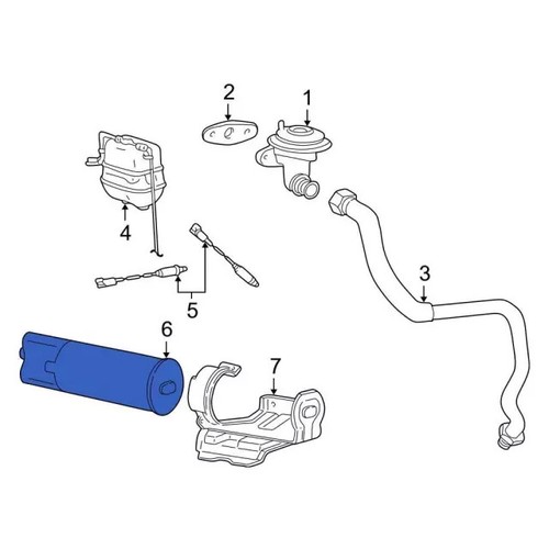 Genuine Ford Vapor Canister 3C3Z-9D653-BB | eBay