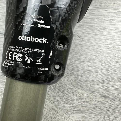 Otto Bock genium x3 prosthetic knee 2015 with 2R19 Pylon - PARTS ONLY ...