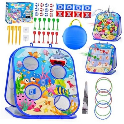 Bean Bag Toss Game for Kids, Toddler Toys for Party Games and Outdoor ...