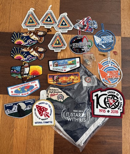 Lot of Misc OA: NOAC, Flaps, NLS, Patches, National Committee Order of ...