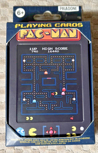 Pac-Man Playing Cards With Storage Tin Paladone | eBay