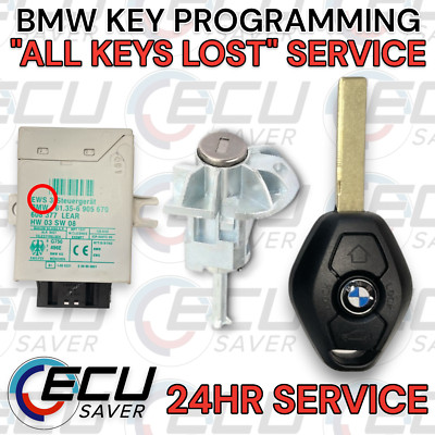 🔥 BMW EWS3 EWS4 ALL KEYS LOST PROGRAMMING SERVICE! SAME DAY SHIP ...