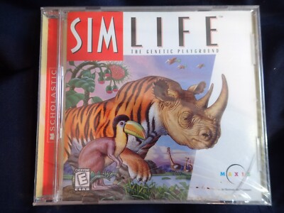 SimLife Sim Life The Genetic Playground (PC CD) Sealed Jewel case game ...