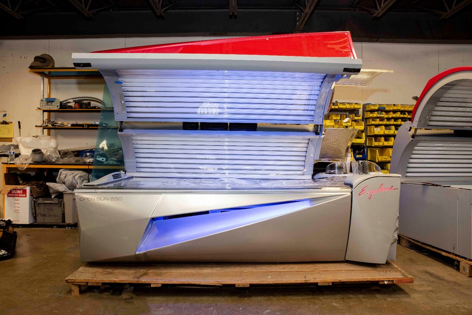 Tanning Bed Ergoline Open Sun 550 - Pre-owned | eBay