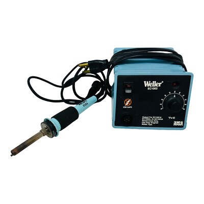WELLER EC1002 SOLDERING STATION w/EC1201A SOLDERING PENCIL | eBay
