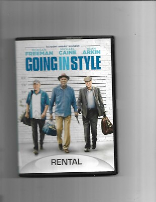 GOING IN STYLE DVD With Morgan Freeman, Michael Caine, and Alan Arkin ...