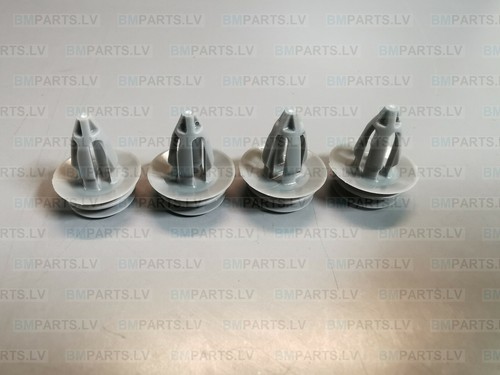 4x NEW GENUINE BMW E81 E82 F22 F23 E63 E64 DOOR TRIM PANEL CLIP GRAY ...