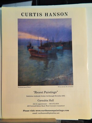 CURTIS HANSON / JOEL BABB ART PIECES VTG ORIG 2009 ADVERTISEMENT | eBay