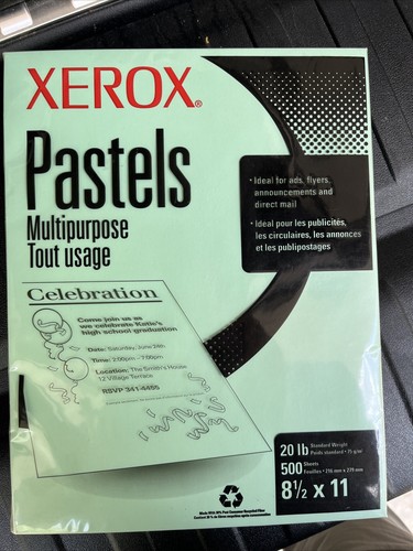 Xerox Vitality Colors Multi-Use Printer Paper 95205358650| eBay