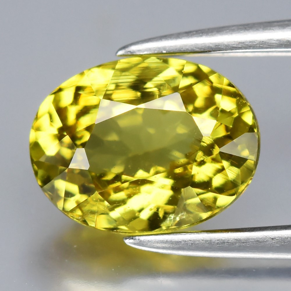💎1.06ct VS Oval Natural Electric Meadow Green Grossular Garnet ...