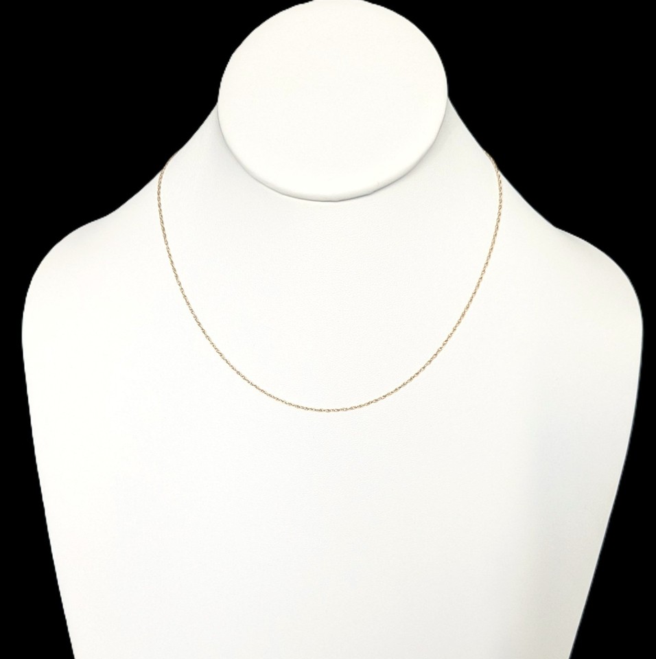 MICHAEL ANTHONY 14k Yellow Gold Rope Chain 16 IN Long | eBay