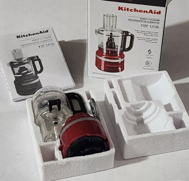Ultra Rare Home Mini Brands KitchenAid Red Food Processor. Very Fun ...