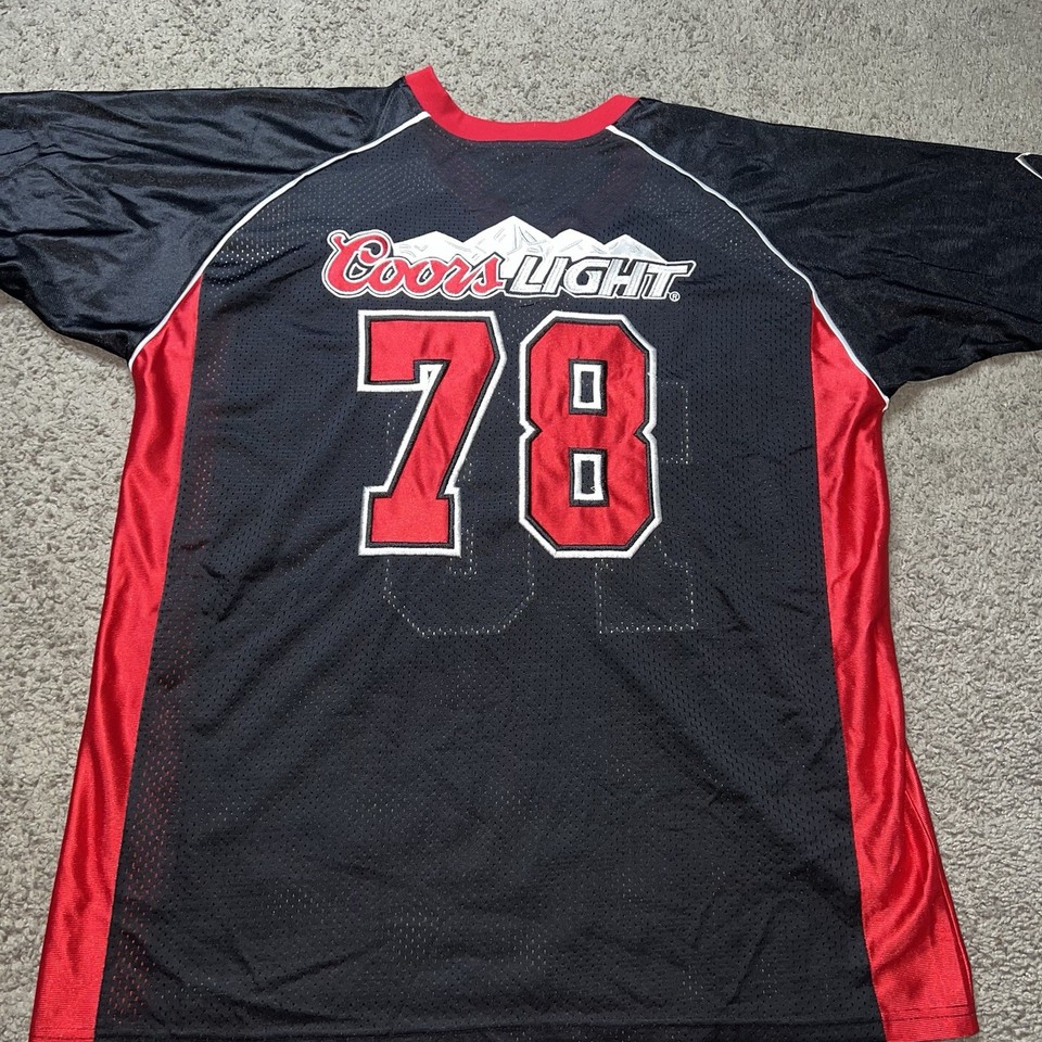 Vintage Y2K Coors Light Football Style Jersey Size 2XL | eBay