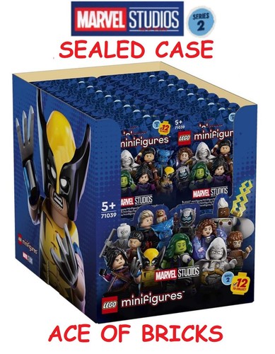 LEGO MARVEL Series 2 Minifigures 71039 - SEALED CASE OF 36 PACKS 🔥 IN ...