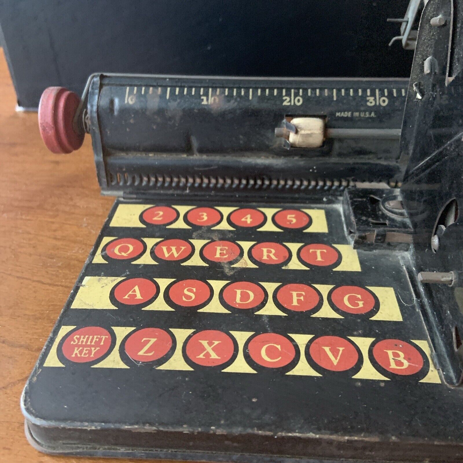 Vintage Marx De-Luxe Dial Tin Toy Typewriter 1930s Made in USA | eBay