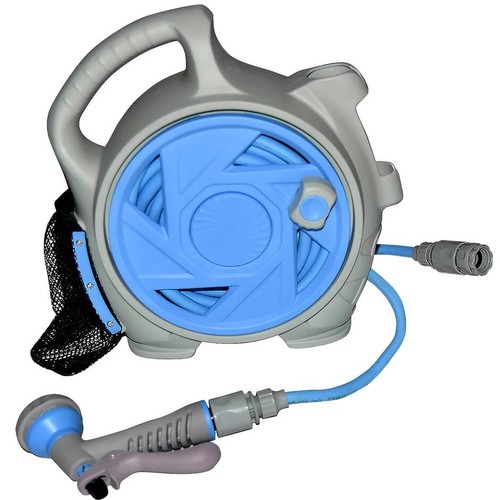 Garden Water Hose Reel Outdoor Flexible 50 FT Portable Mini Retractable ...