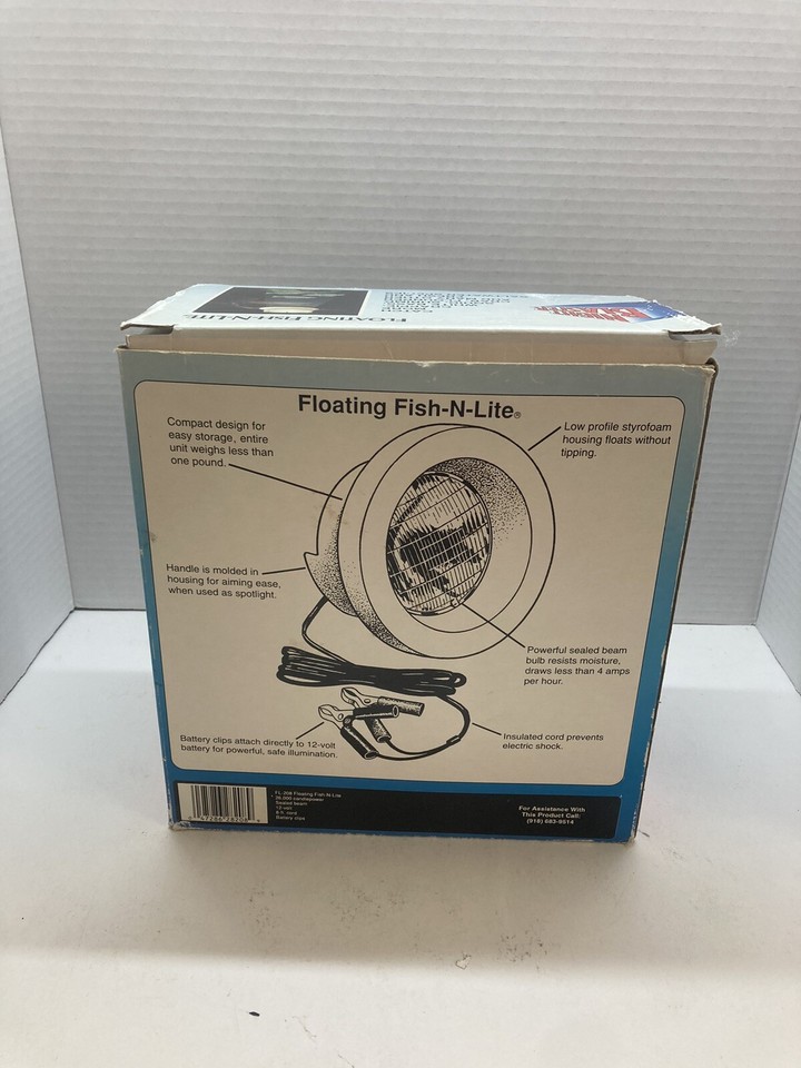 Optronics NightBlaster Floating Fish-N-Lite #FL208-12V-General Electric ...
