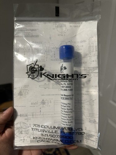 KAC Knights Armament Legacy SR-25 Field Repair Kit — 98076-1 — Not For ...