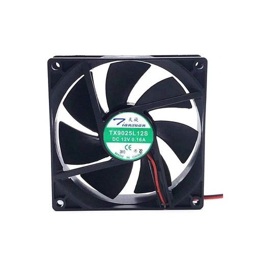 New Tx9025L12S 9Cm 90Mm Dc 12V 0.16A 909025 Mm Axial Computer Case Coo ...