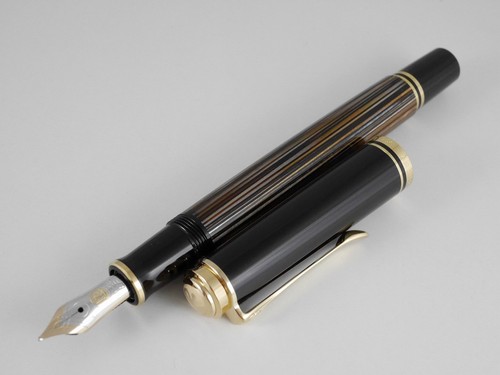 Pelikan SOUVERAN M400 Tortoise Brown Fountain Pen NEW FREE SHIPPING ...