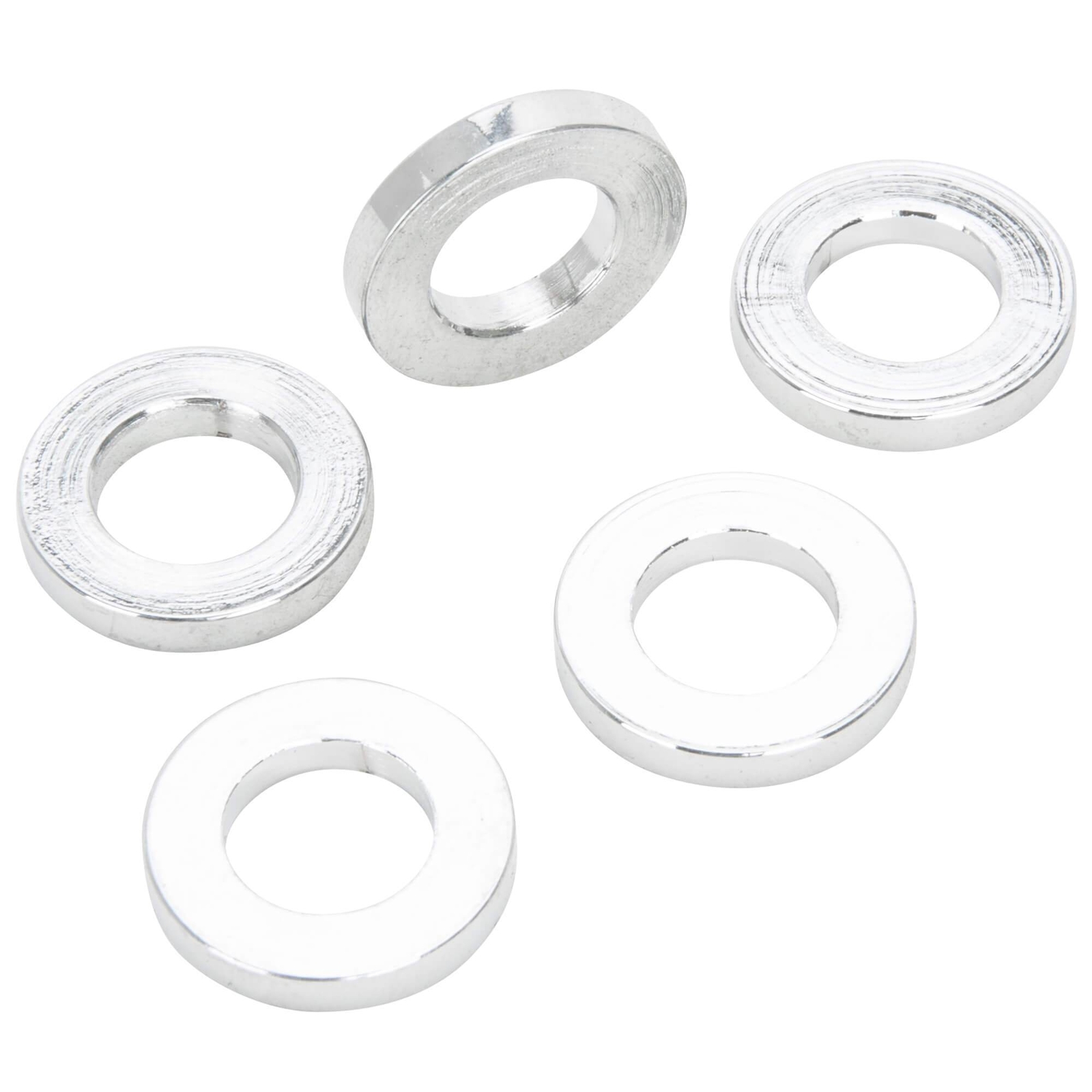 #SPC-033 7/16 ID x 1/8 Length Chrome Plated Steel Universal Spacer 5 ...