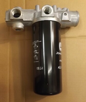 OEM John Deere 310 410 Hydraulic Filter Head ATAT195276 Filter AT308274 ...