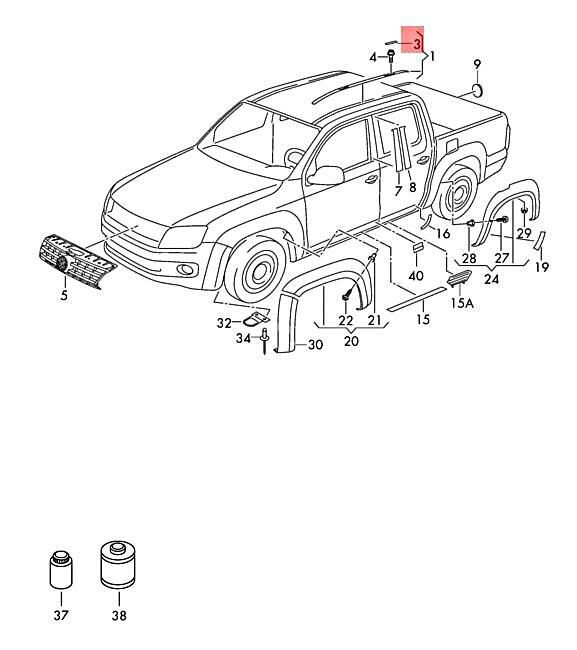 Genuine Satin Black Cover Cap 2H78536969B9 | eBay