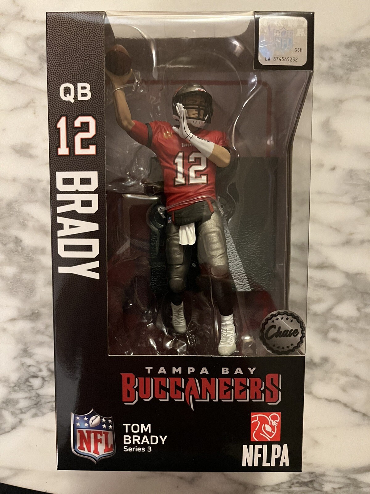 Tom Brady Tampa Bay Bucs Imports Dragon Series 3 Variant Chase Figure ...
