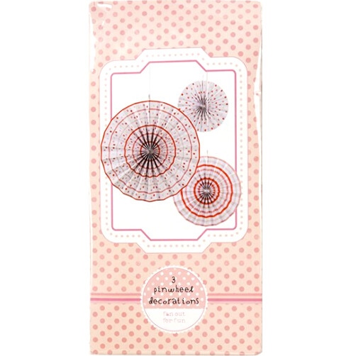 PINWHEEL PARTY FAN HANGING Rainbow Rosettes Birthday Christmas ...