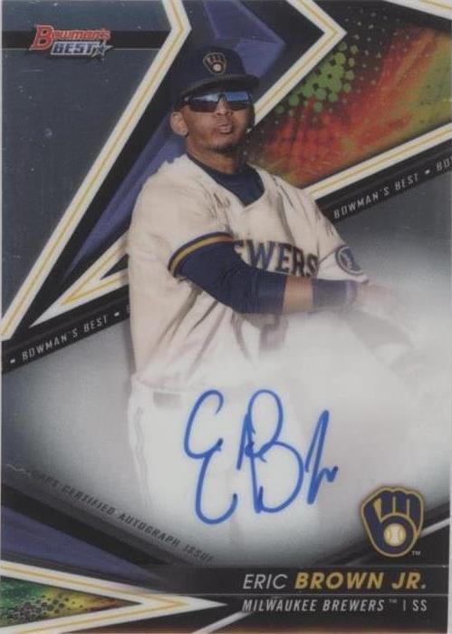 2022 Bowman's Best - Best of 2022 Autographs Eric Brown #B22-EB (AU, RC ...