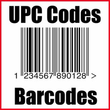 1000 UPC Numbers UPC Barcodes UPC Bar Code UPC Number Labels for Amazon ...
