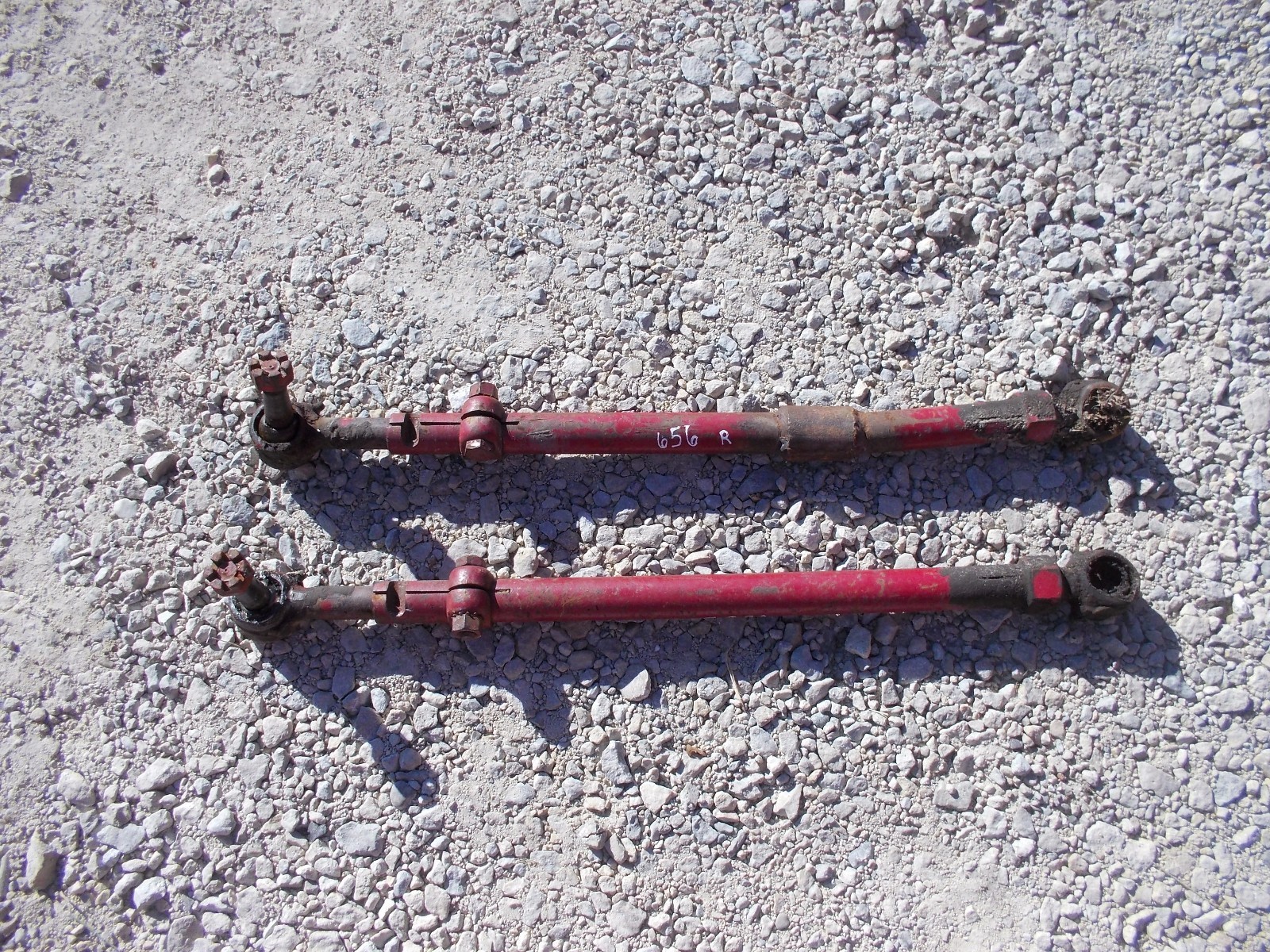 International Farmall 656 RC tractor IH wide front widefront end tie ...