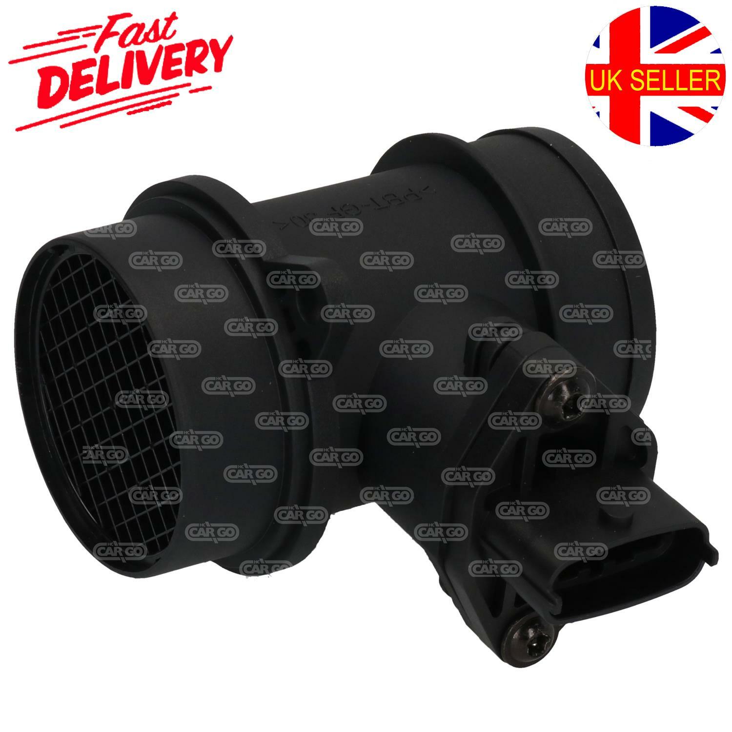 MAF Mass Air Flow Sensor Fits Fiat Punto 1.3 1.3L JTD, 16V, Diesel ...
