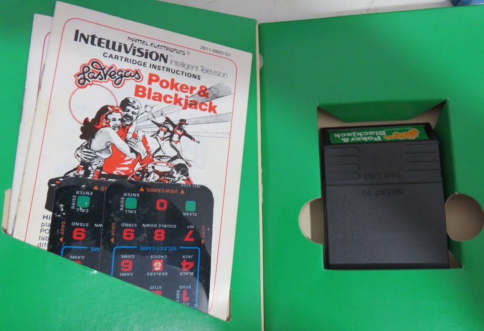 INTELLIVISION SYSTEM LOT ORIGINAL BOXES + 10 GAMES ALL WORKS PERFECT ...