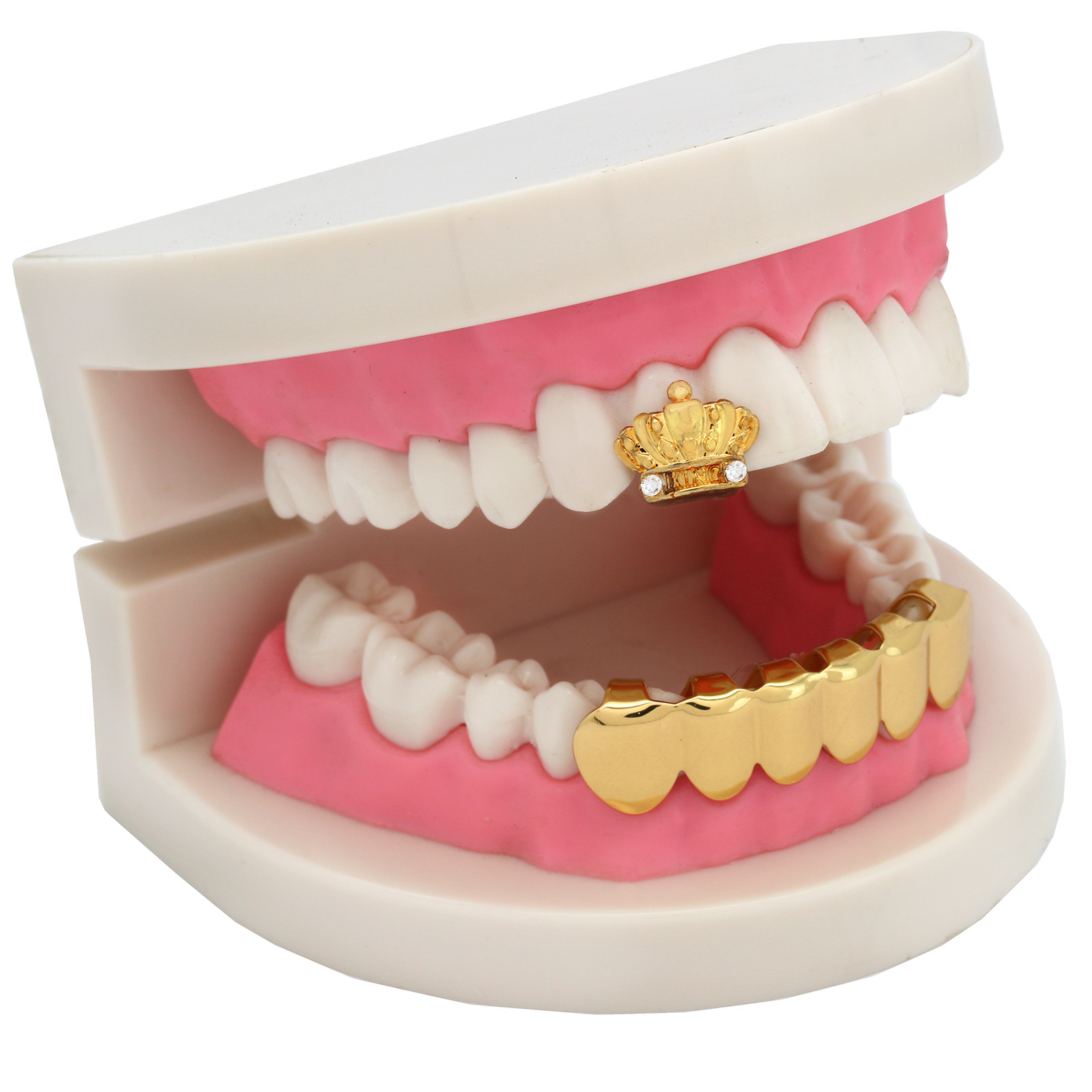 Open Face Gold Crown