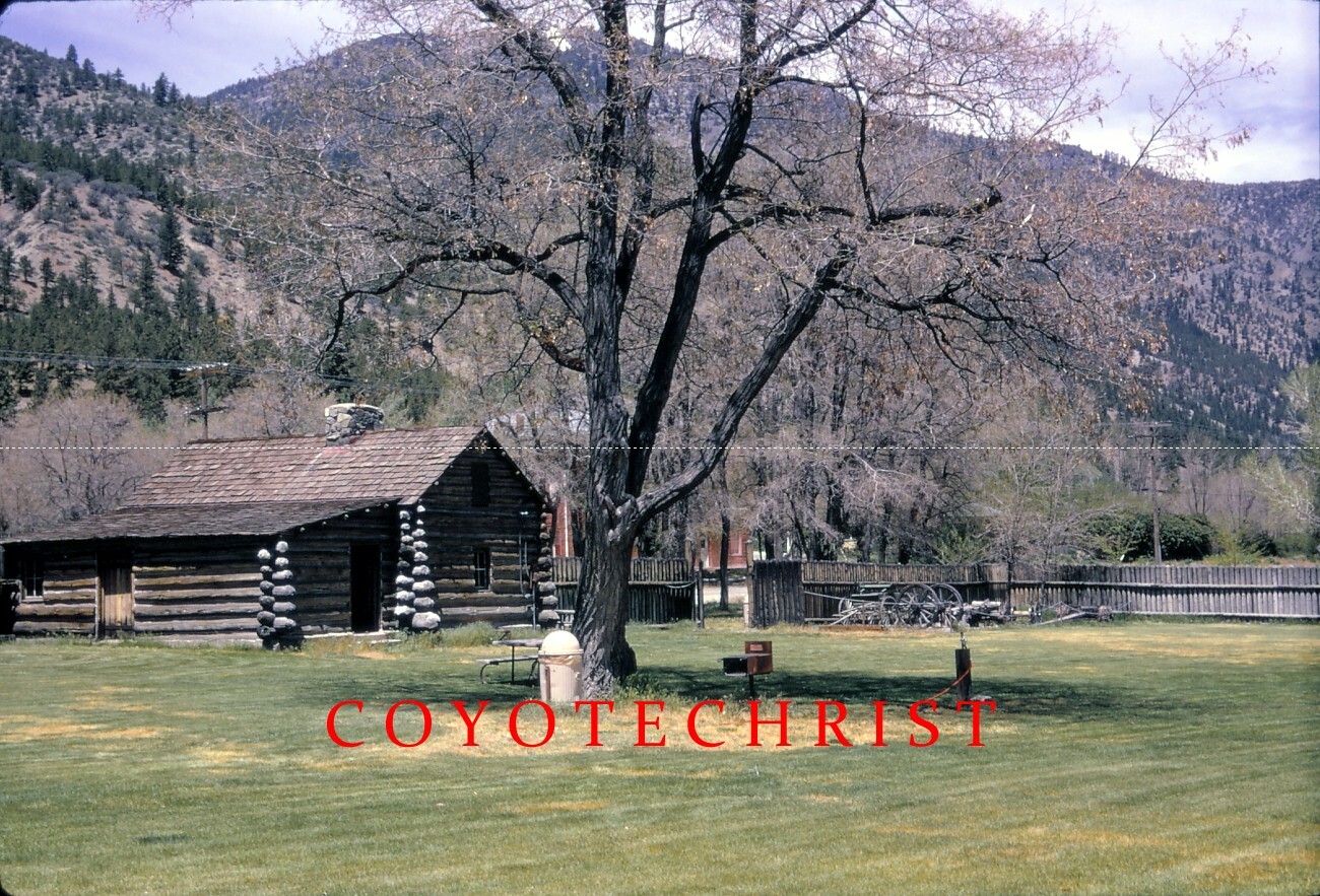 2 35mm Kodachrome Slides GENOA Oldest Town in Nevada & MORMON STATION ...