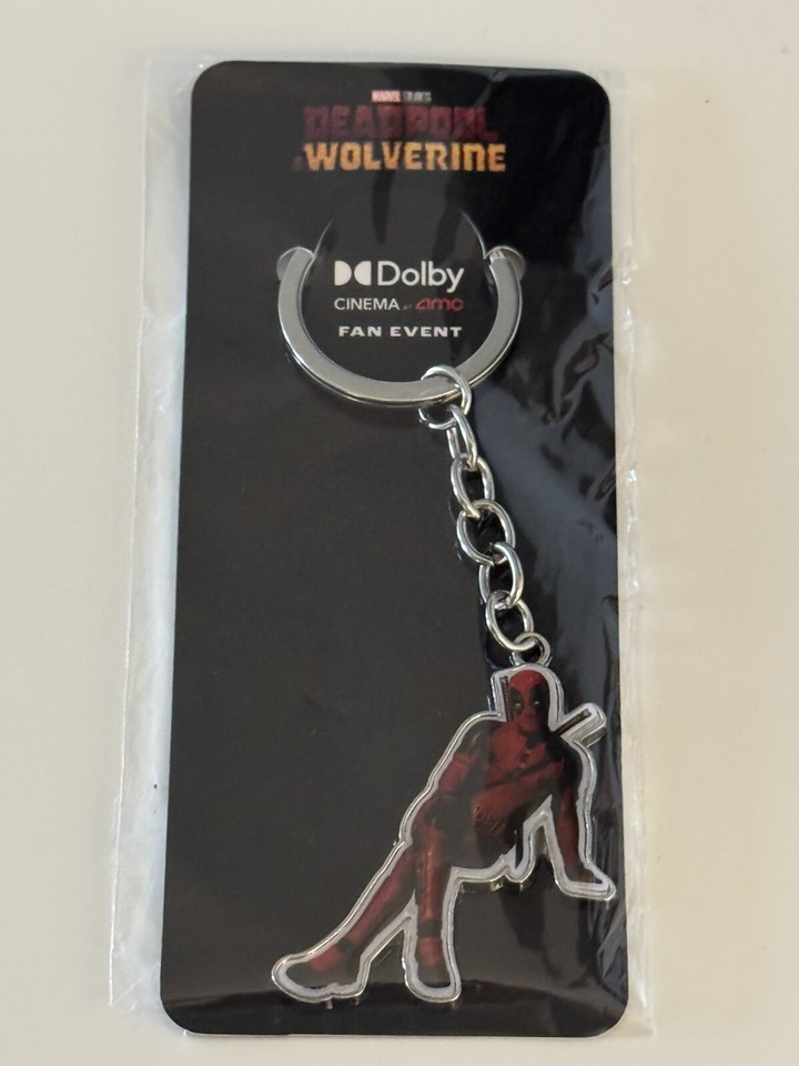 OFFICIAL AMC Deadpool & Wolverine Dolby Fan Event Keychain - Deadpool ...