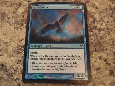 1x Foil - Mist Raven - Magic the Gathering MTG Avacyn Restored | eBay