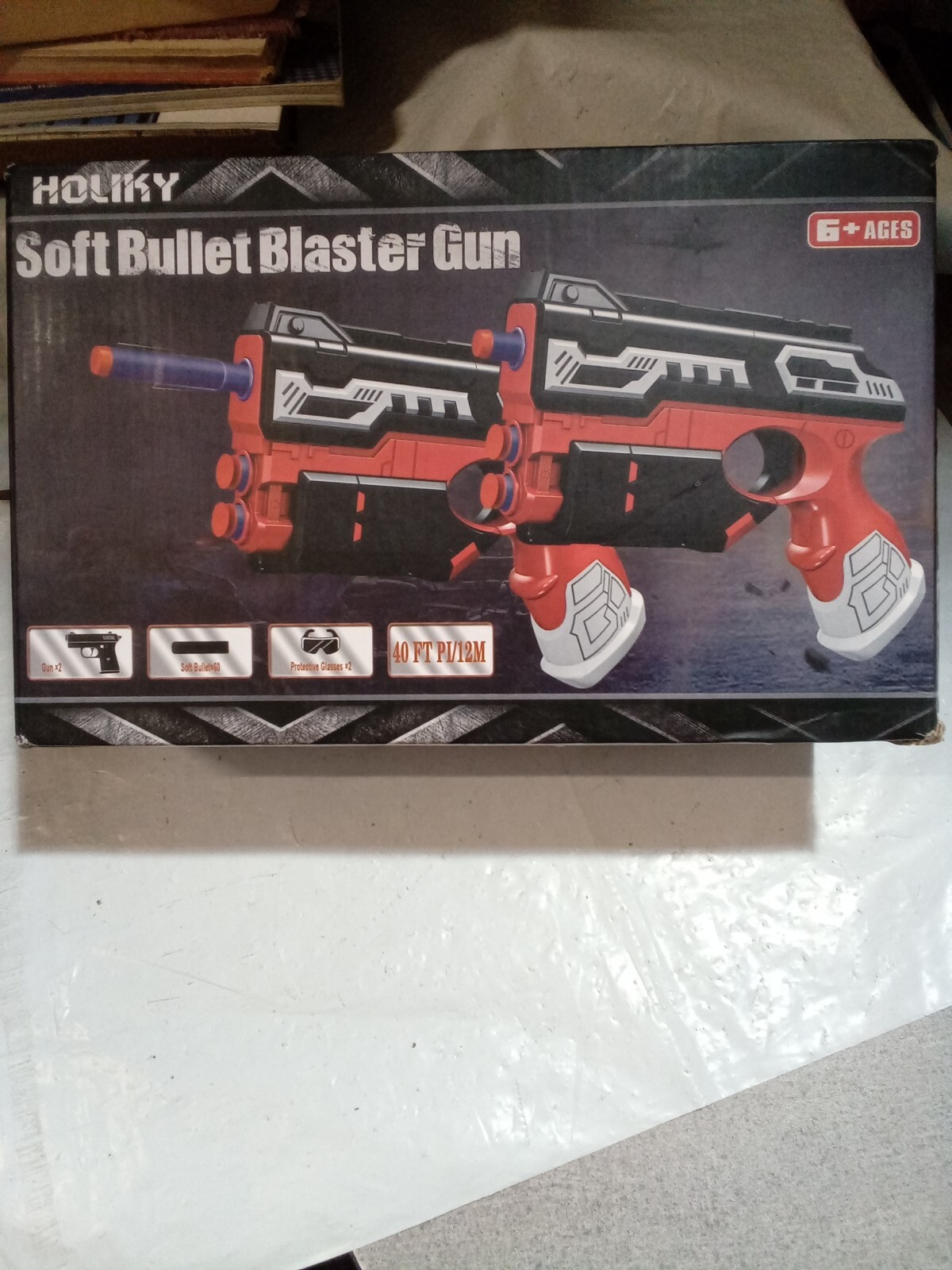 HOLIKY Soft Bullet Blaster Gun (2 Blaster Set) Open Box / Ages 6+ | eBay