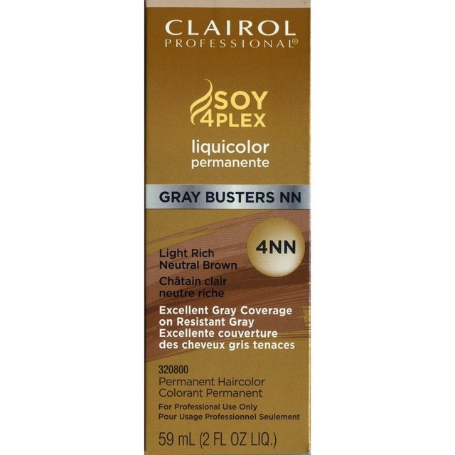 Clairol Professional Liquicolor 4nn Gray Busters Light Rich Neutral ...
