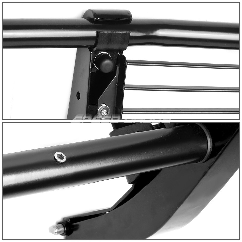 FOR 99-12 MERCEDES G500 G-CLASS BLACK COATED MILD STEEL FRONT BUMPER ...