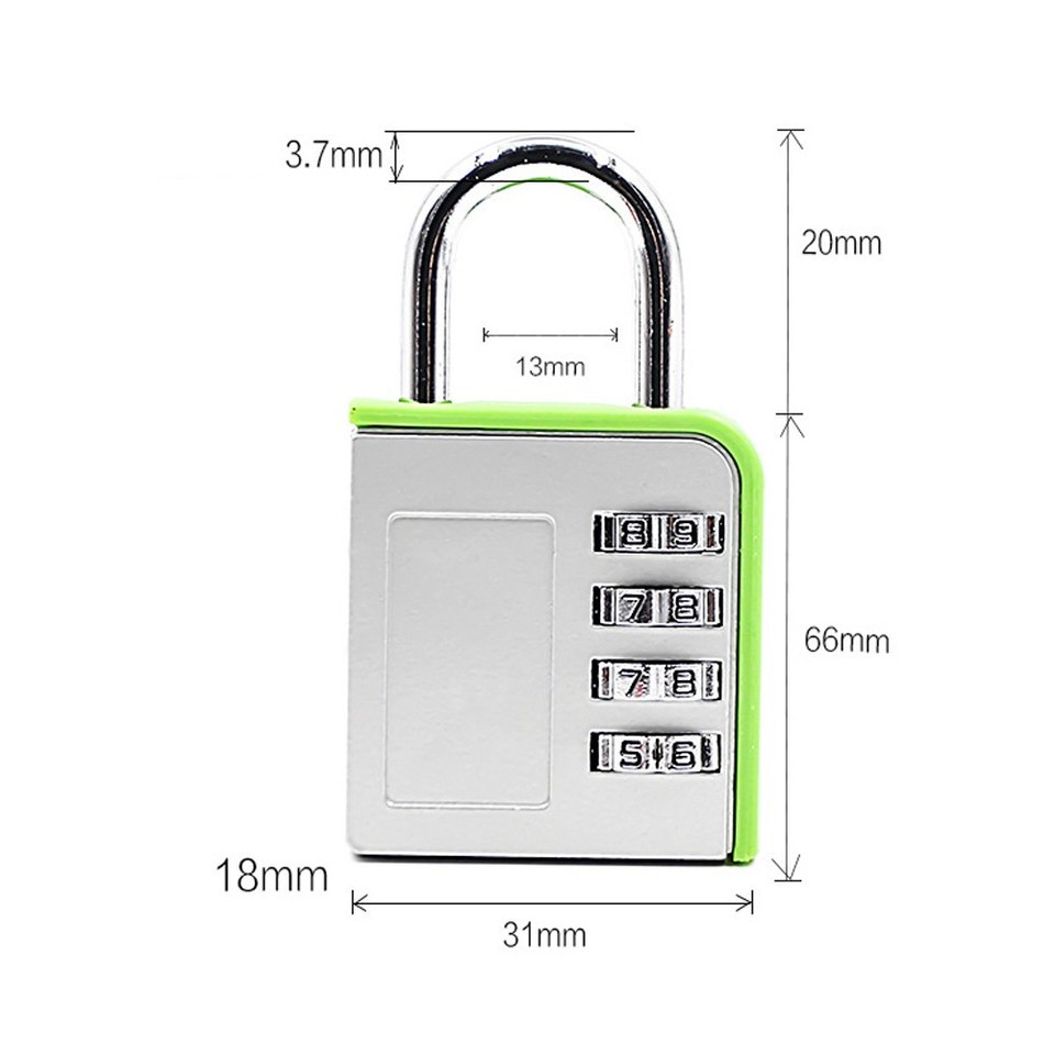 3 PCS Mechanical Password Locks Combination for Locker Cabinet with ...
