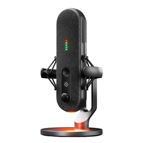SteelSeries , Alias .USB Mic for PC with Shock Mount Black | eBay