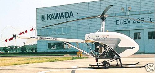 RoboCopter Kawada Helicopter UAV Desktop Wood Model Big | eBay