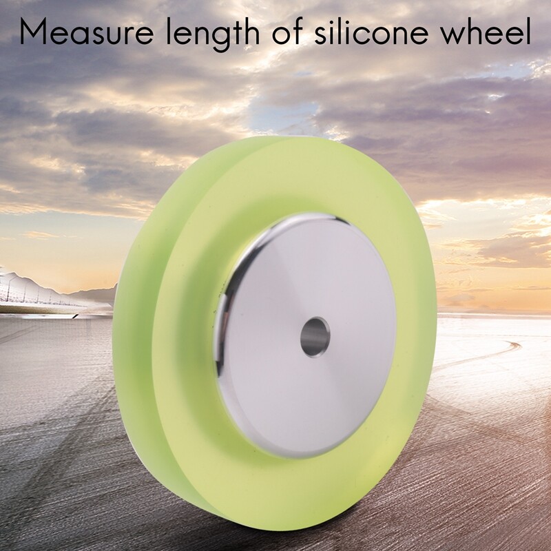 200Mm Aluminum Polyurethane Industrial Encoder Wheel Measuring Wheel ...