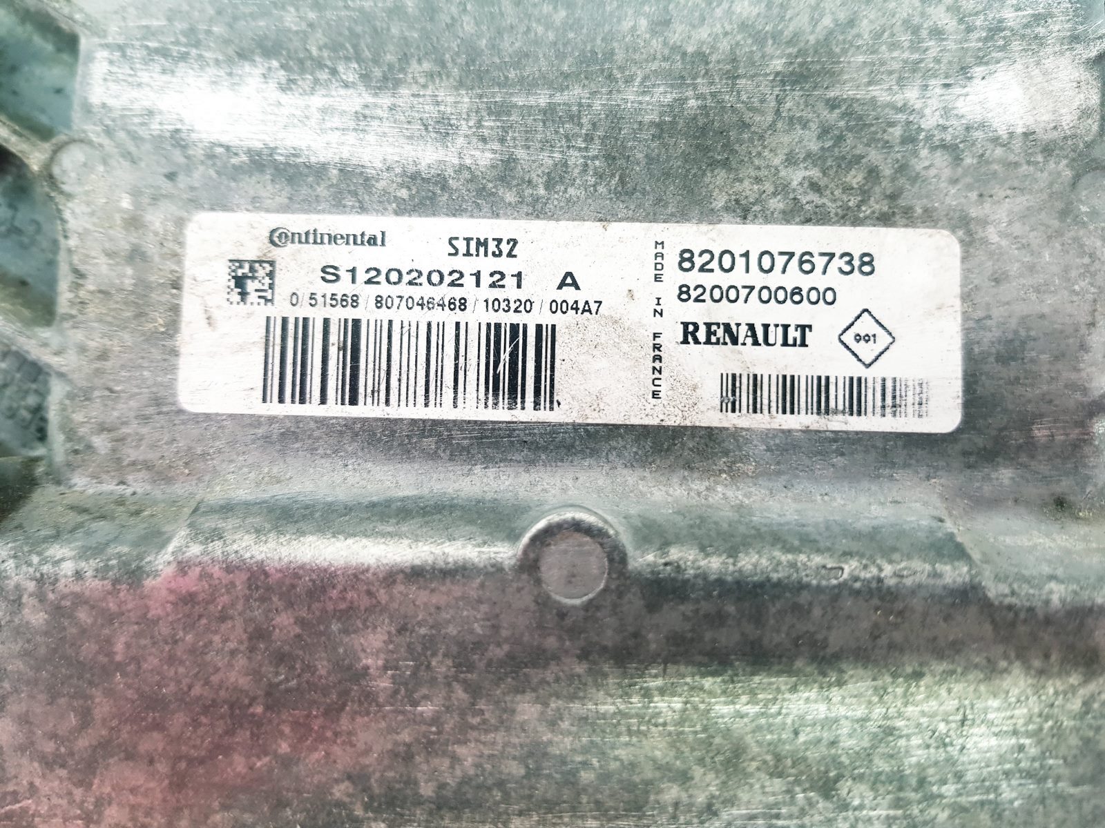 ECU Continental S120202121 A 8201076738 8200700600 SIM32 | eBay